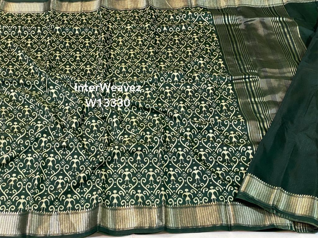 Soft Binny Cotton Saree - Silk Bazaar