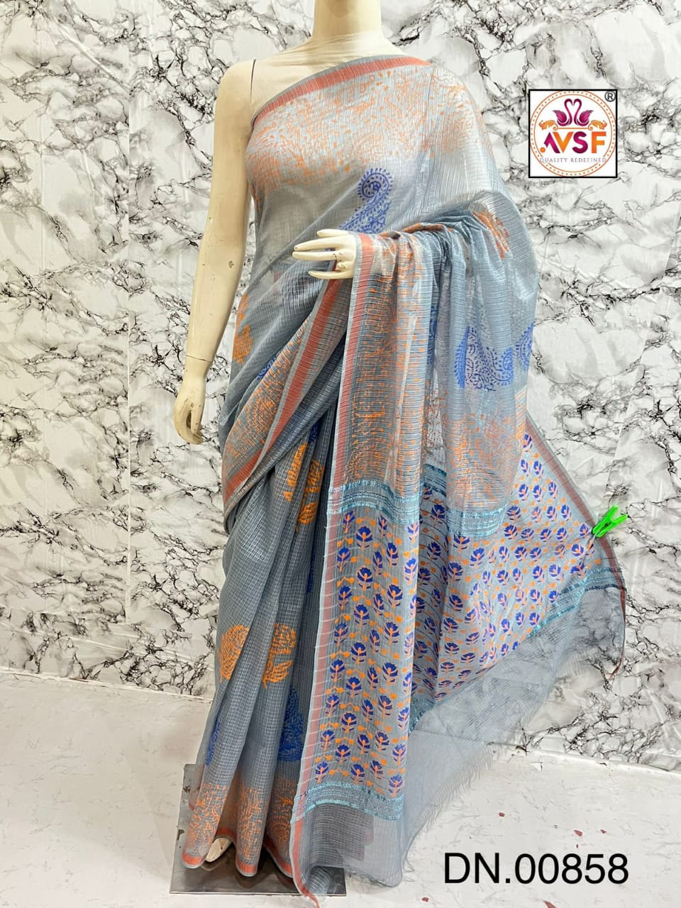 Kota Dorya Saree - Silk Bazaar