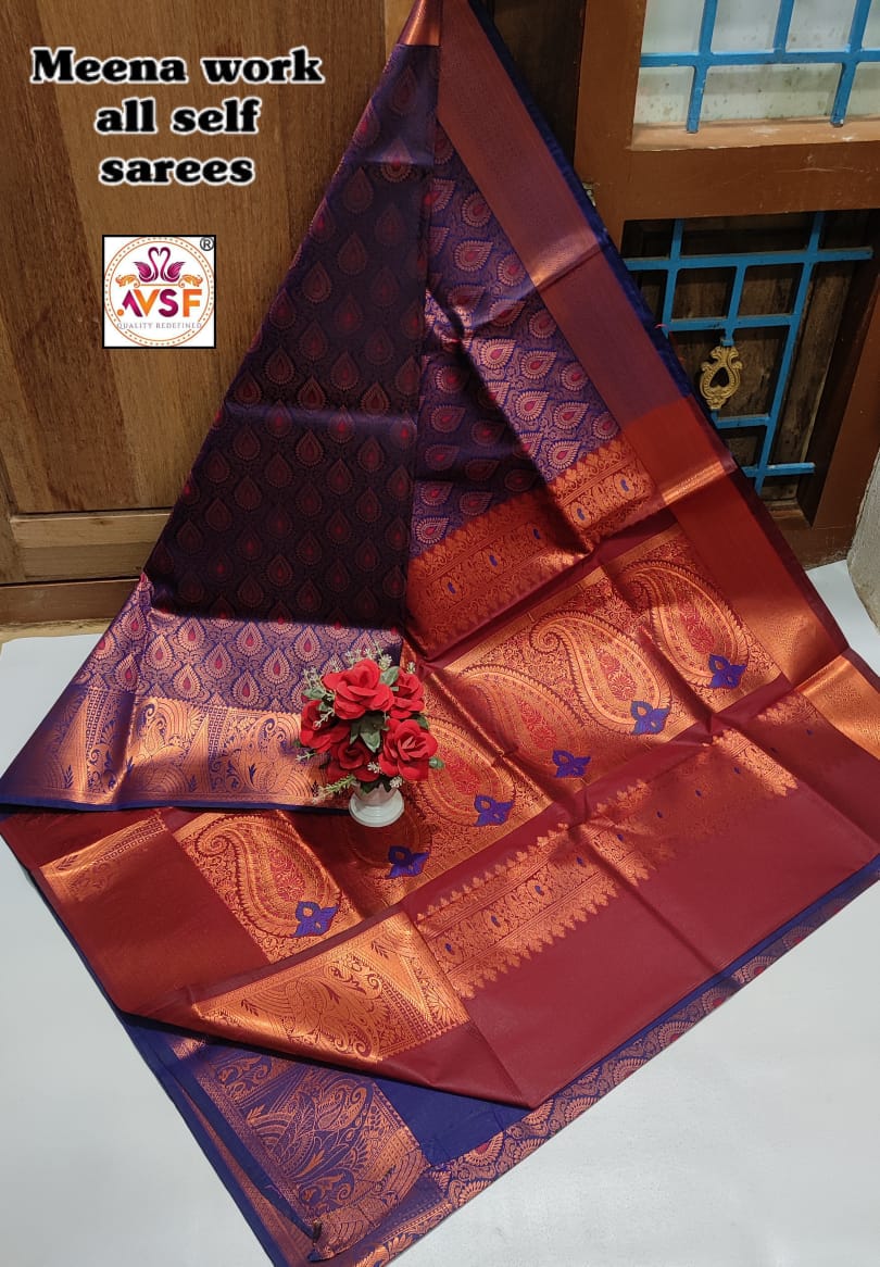 Samuthrika Wedding Saree - Silk Bazaar