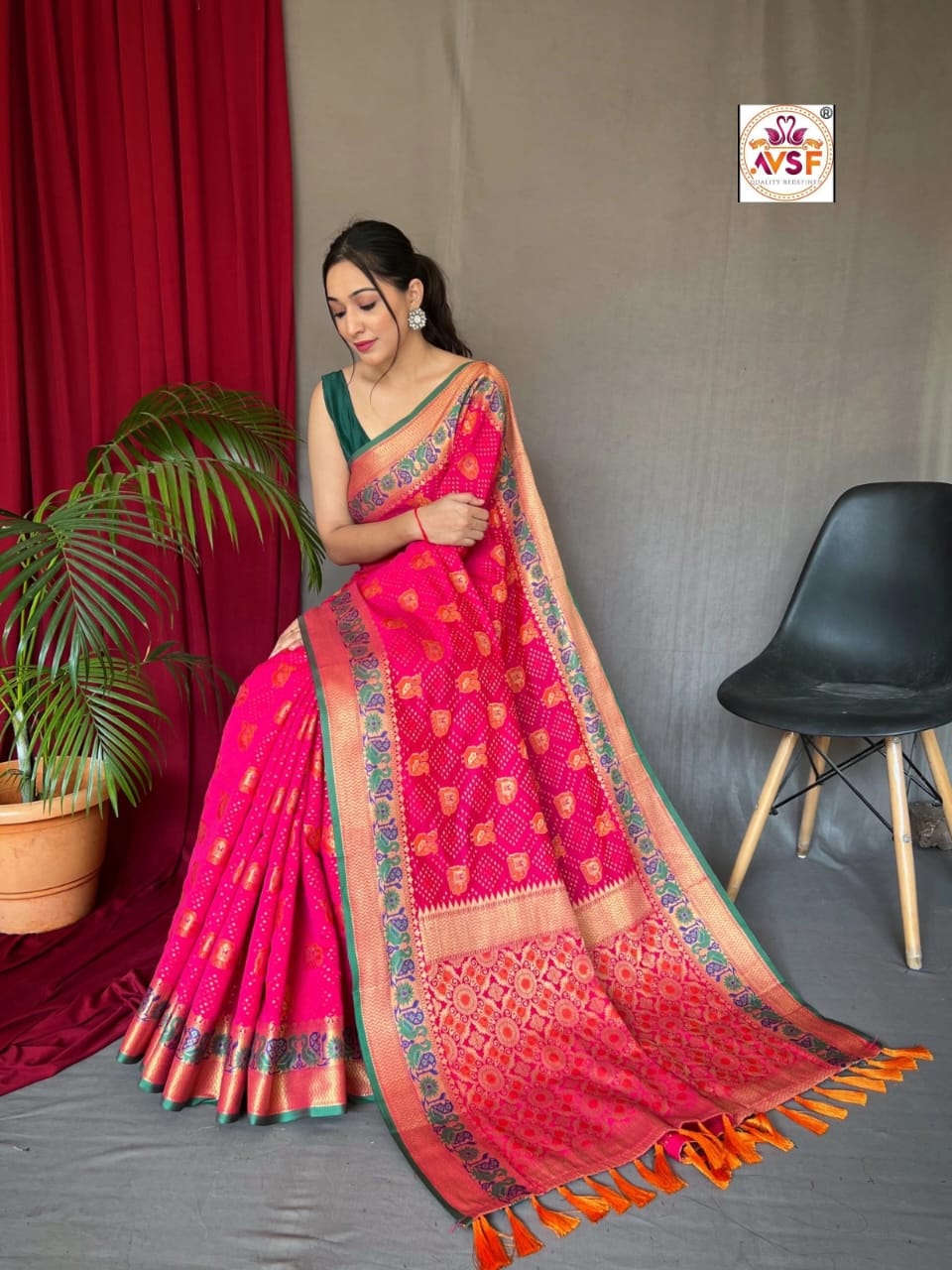 Patola Silk Saree - Silk Bazaar
